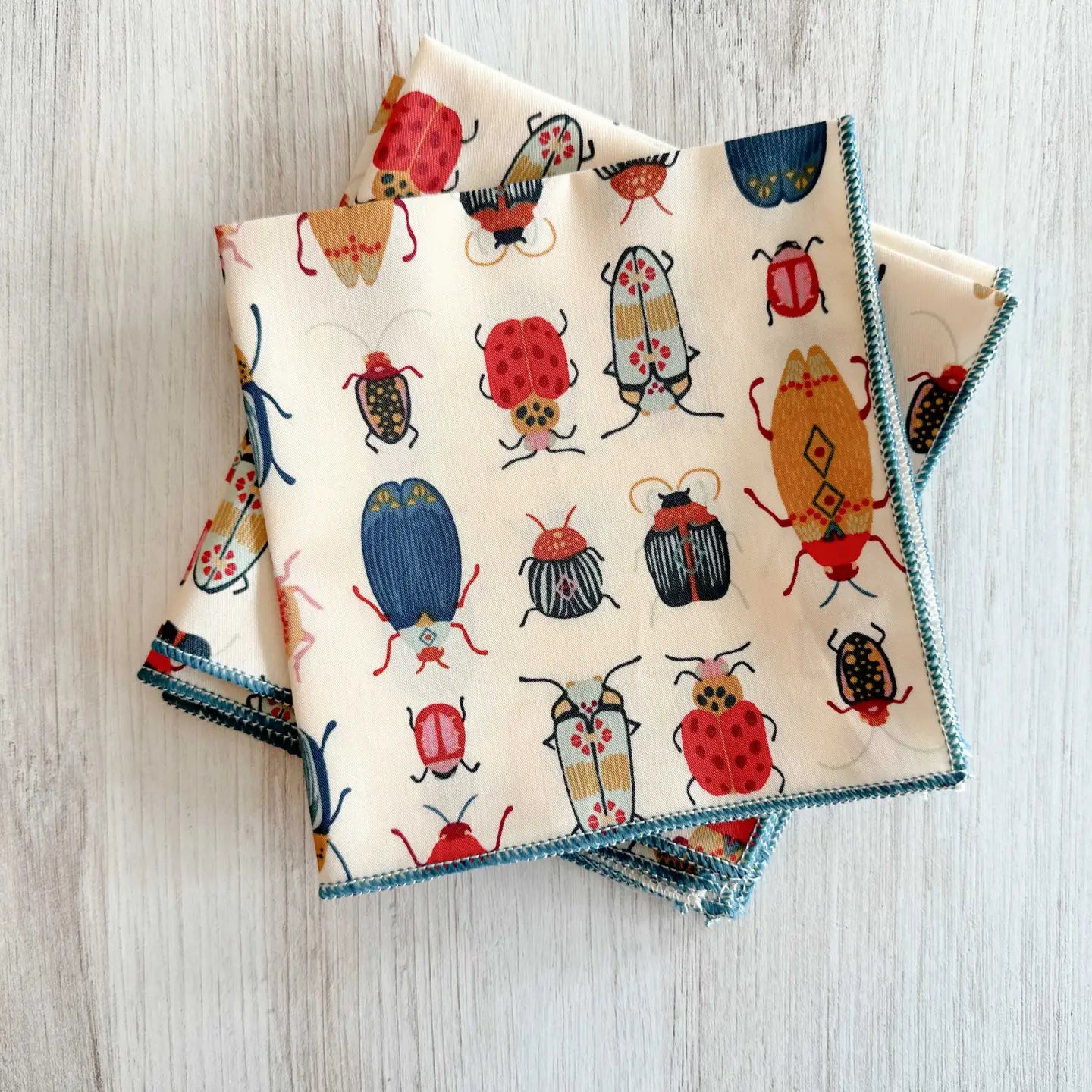 Beetle Cloth Napkins Set of 4